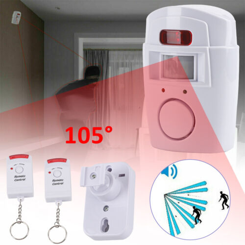 Wireless Motion Sensor Alarm System for Home Security with PIR Detecto ...